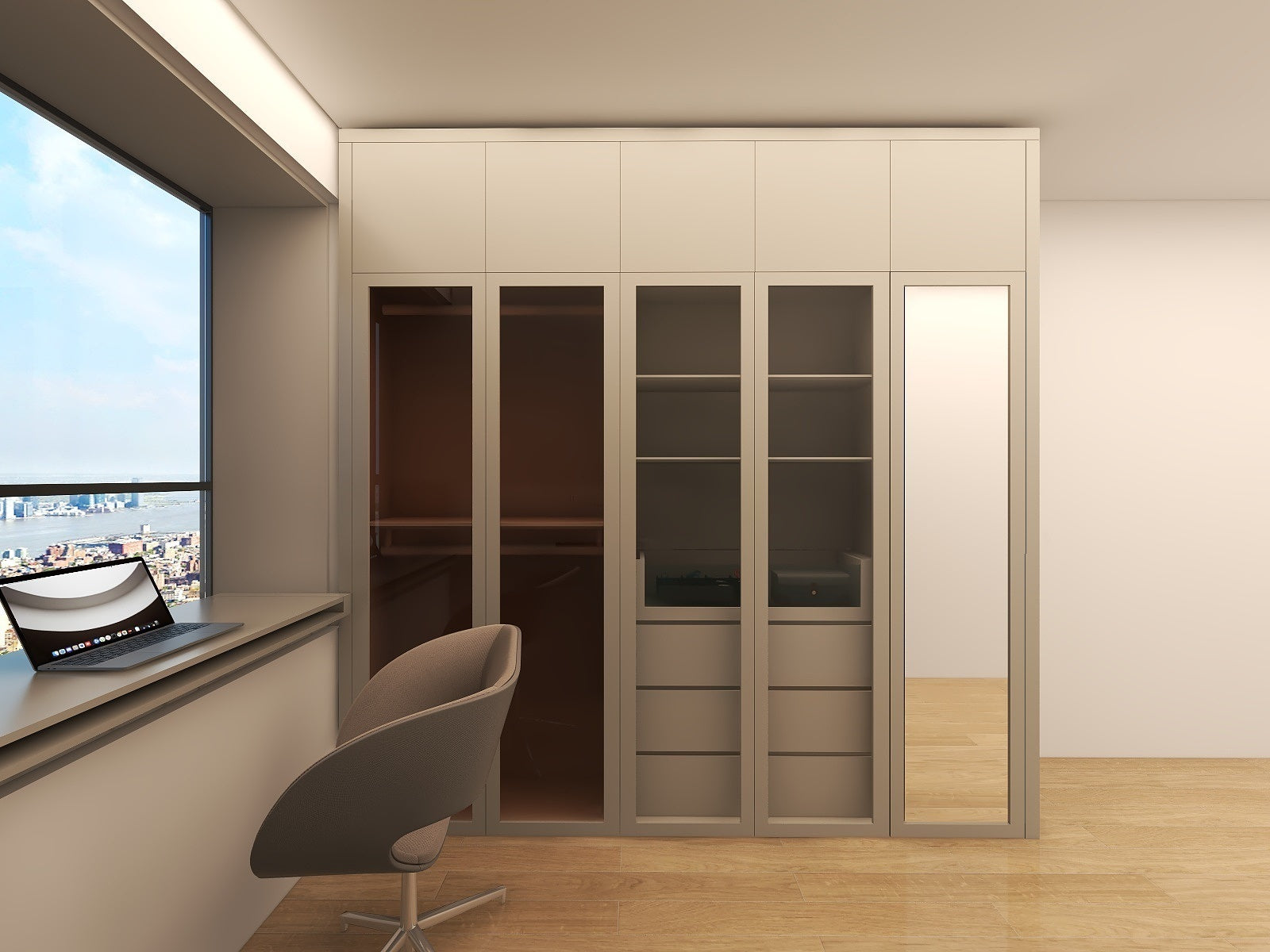 Space-Saving Series - Study Room and Walk-in Closet Combo - Make A Home ...